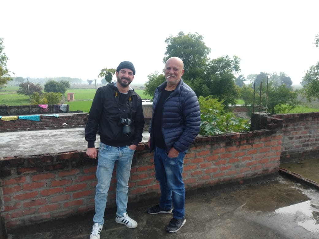 Italian Tourist Visited Bikapur Ayodhya and Impressed By Ayodhya's Culture