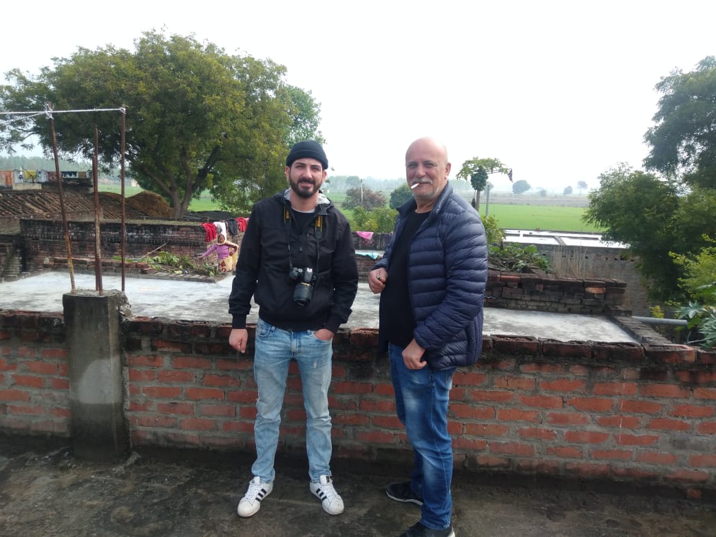Italian Tourist Visited Bikapur Ayodhya and Impressed By Ayodhya's Culture
